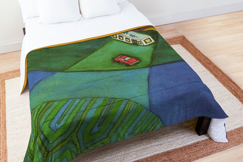 Bedspread John Strelecky Bedspread John Strelecky
